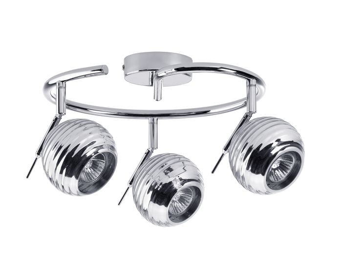 PAULMANN Spotové svítidlo 3x40W Sigma 230V GU10 chrom 60282 • Bodové ...